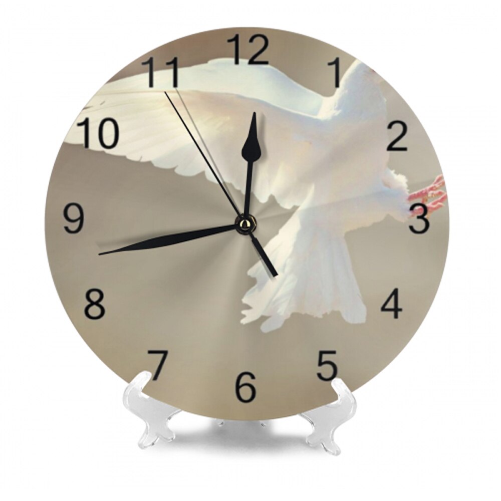 25CM Birds Painting Wall Decor Clocks Numeral Digi... – Grandado