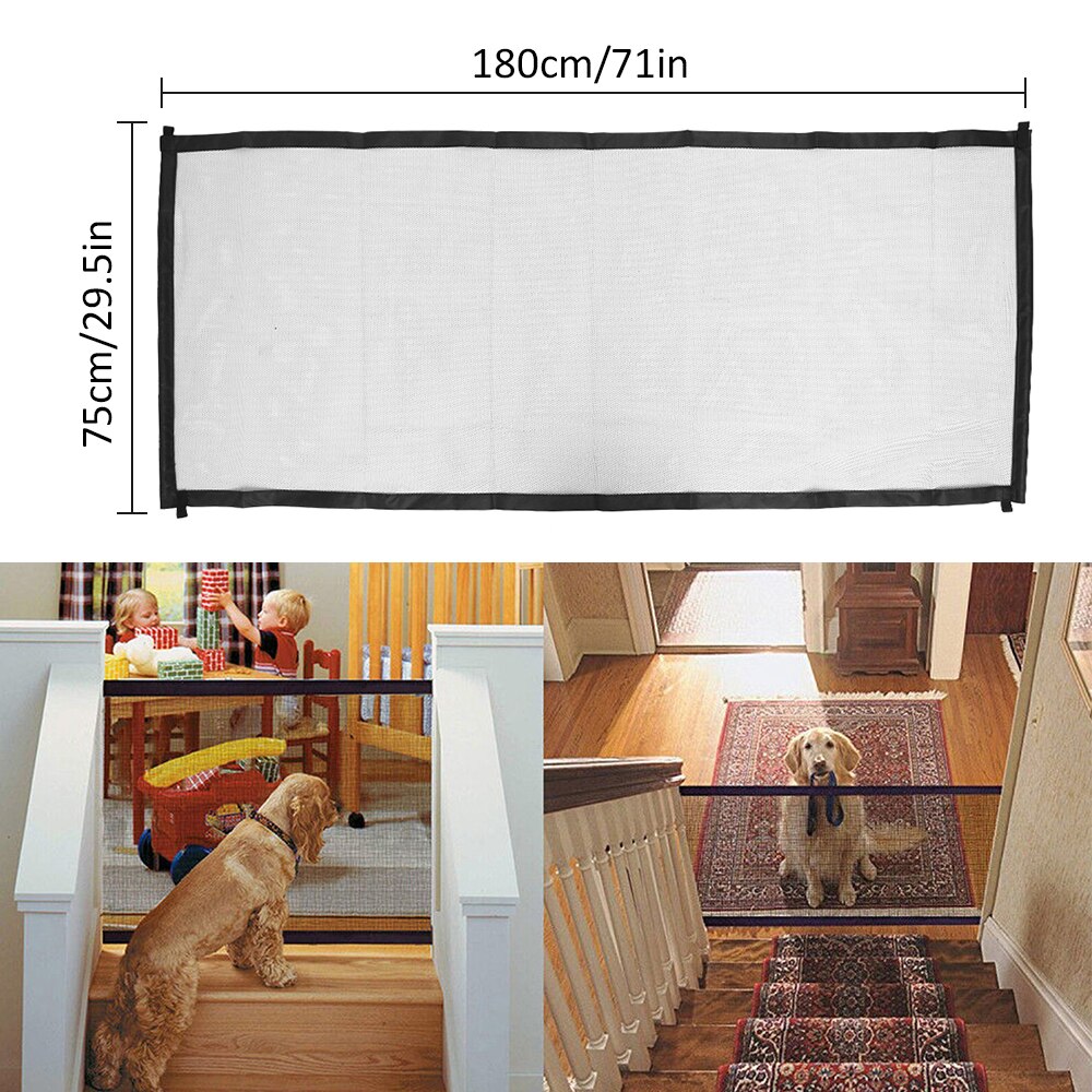 Pet Barrier Fences Portable Folding Breathable Mes... – Vicedeal