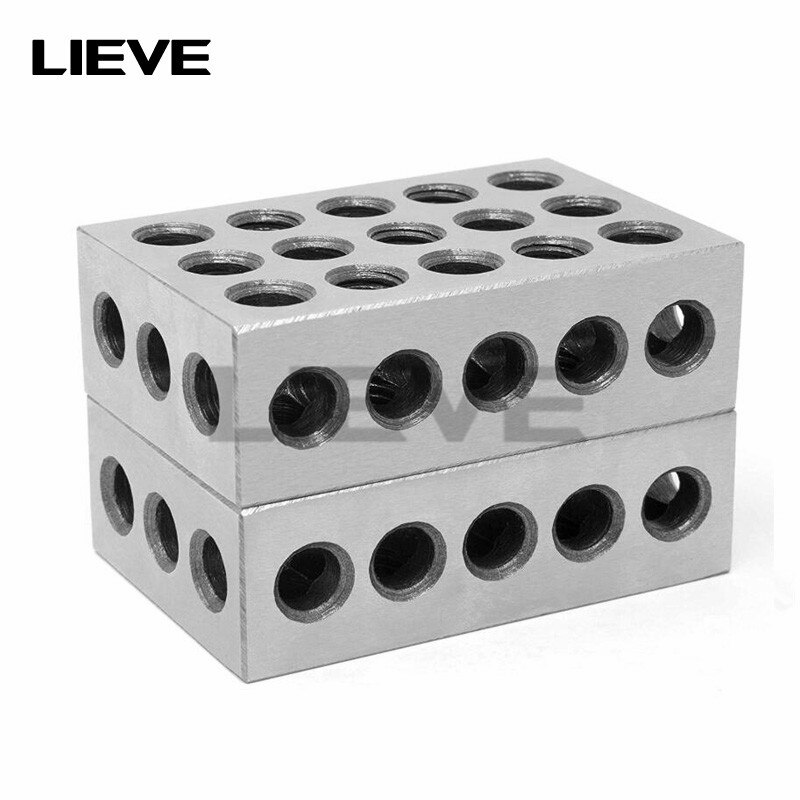 2Pcs Hardened Steel 1x2x3inch Blocks Precision Gro... – Grandado