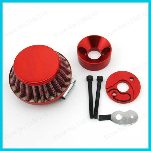 Red 44mm Performance Air Filter Velocity Stack Vst... – Vicedeal