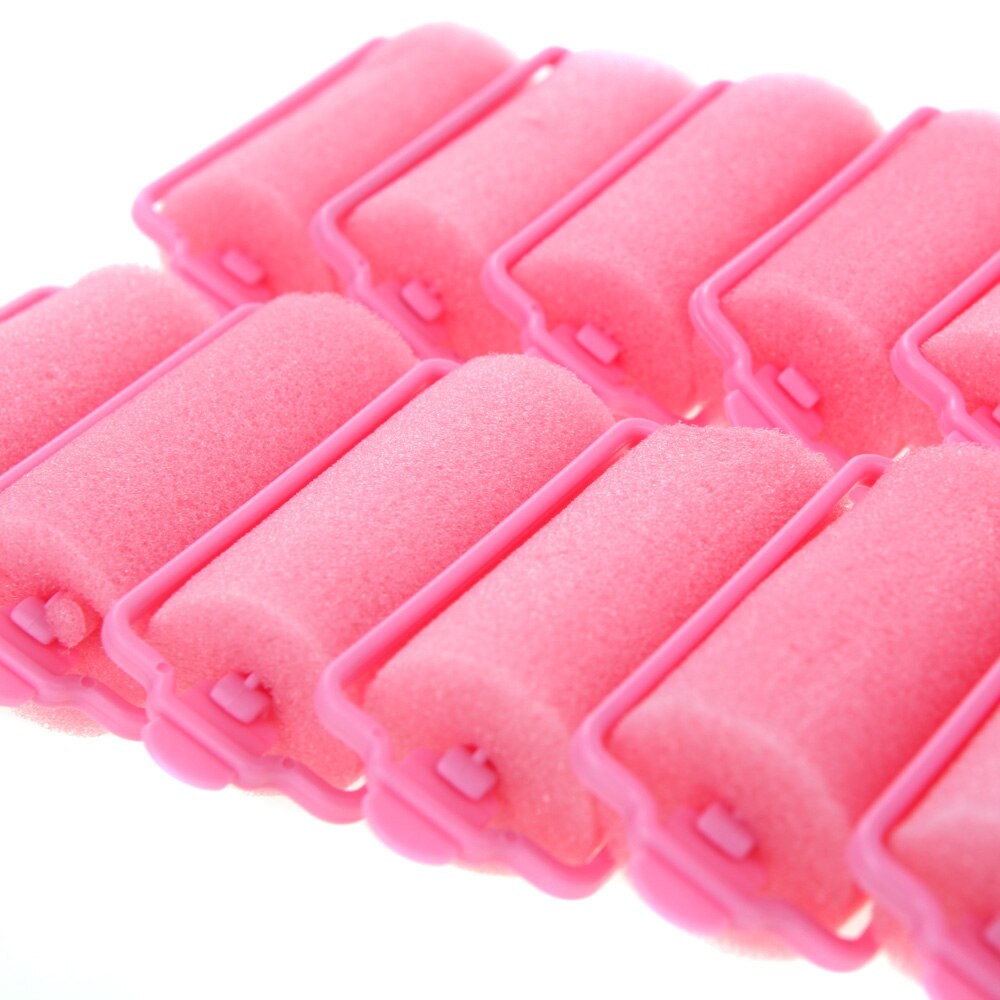 12pcs Hair Rollers Curlers Magic Sponge Foam Cushi... – Grandado