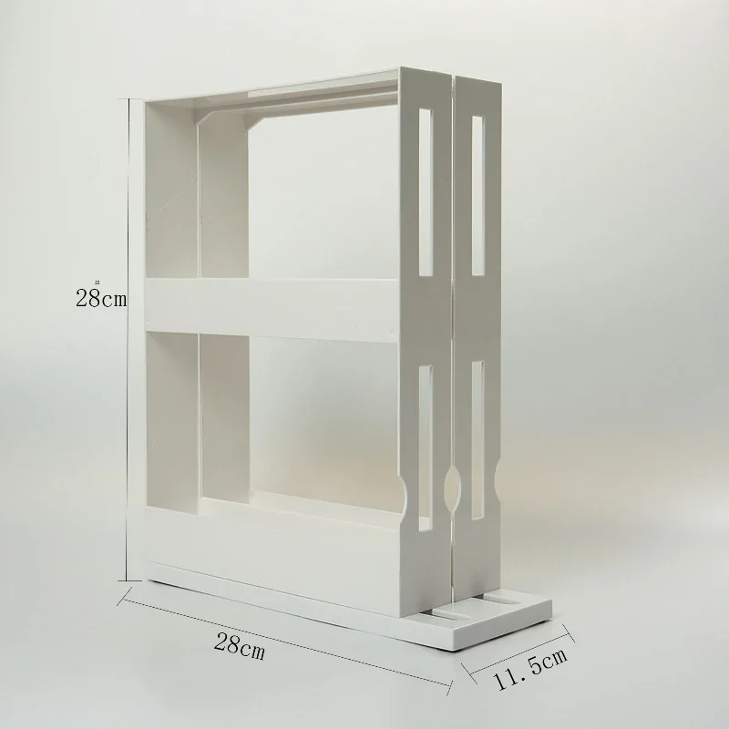 Extendable Spice Rack 2-Tier Rotating Organizer Ad... – Grandado