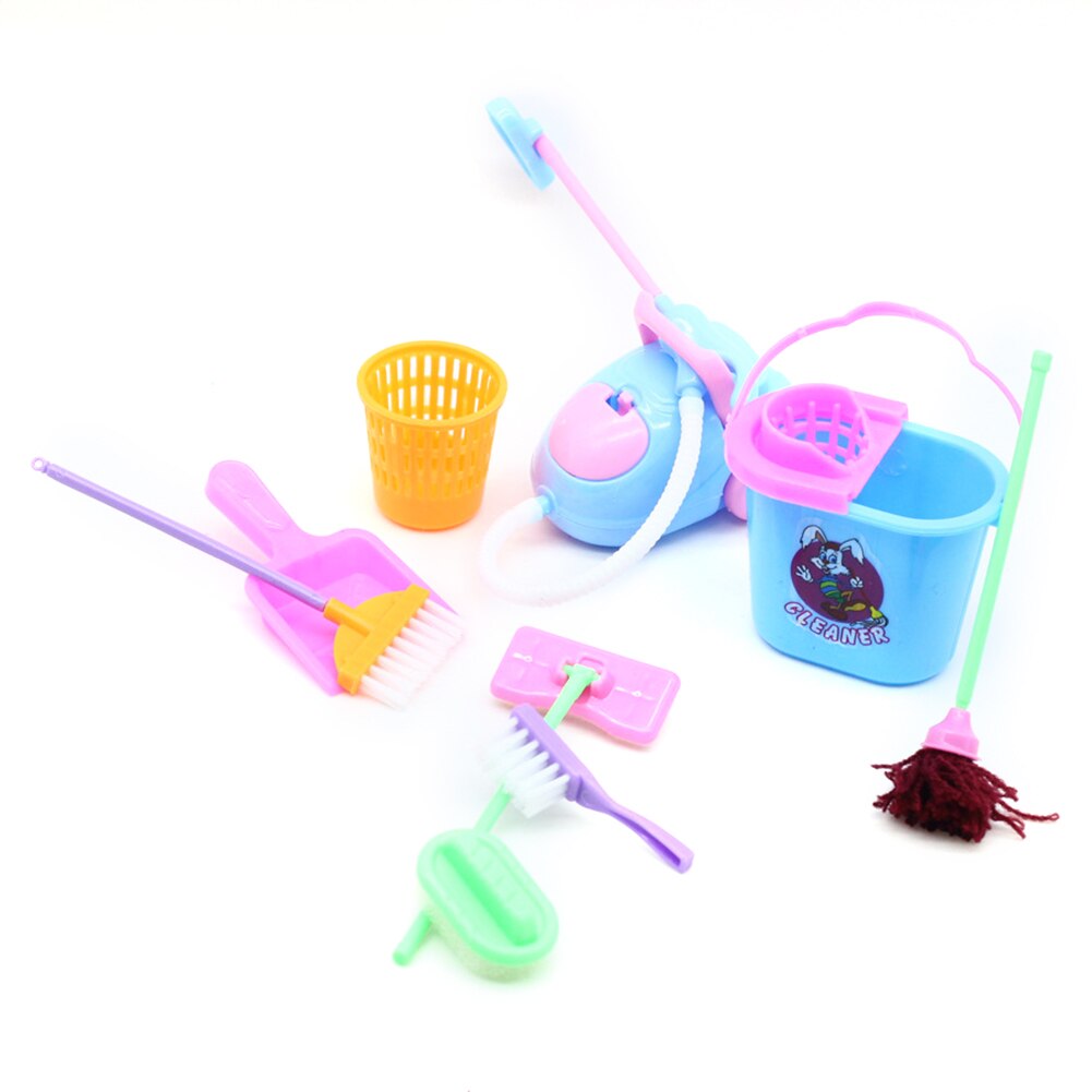 9pcs House Cleaning Vacuum Mini Broom Tool Toy Chi... – Grandado