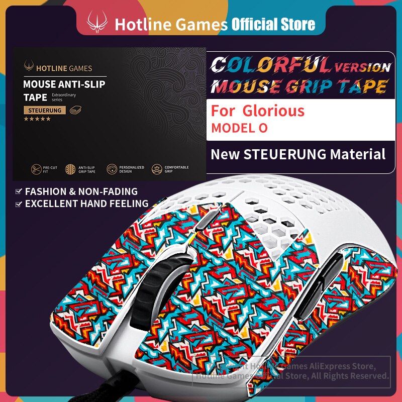 Hotline Games Colorful Mouse Grip Tape for Gloriou... – Vicedeal