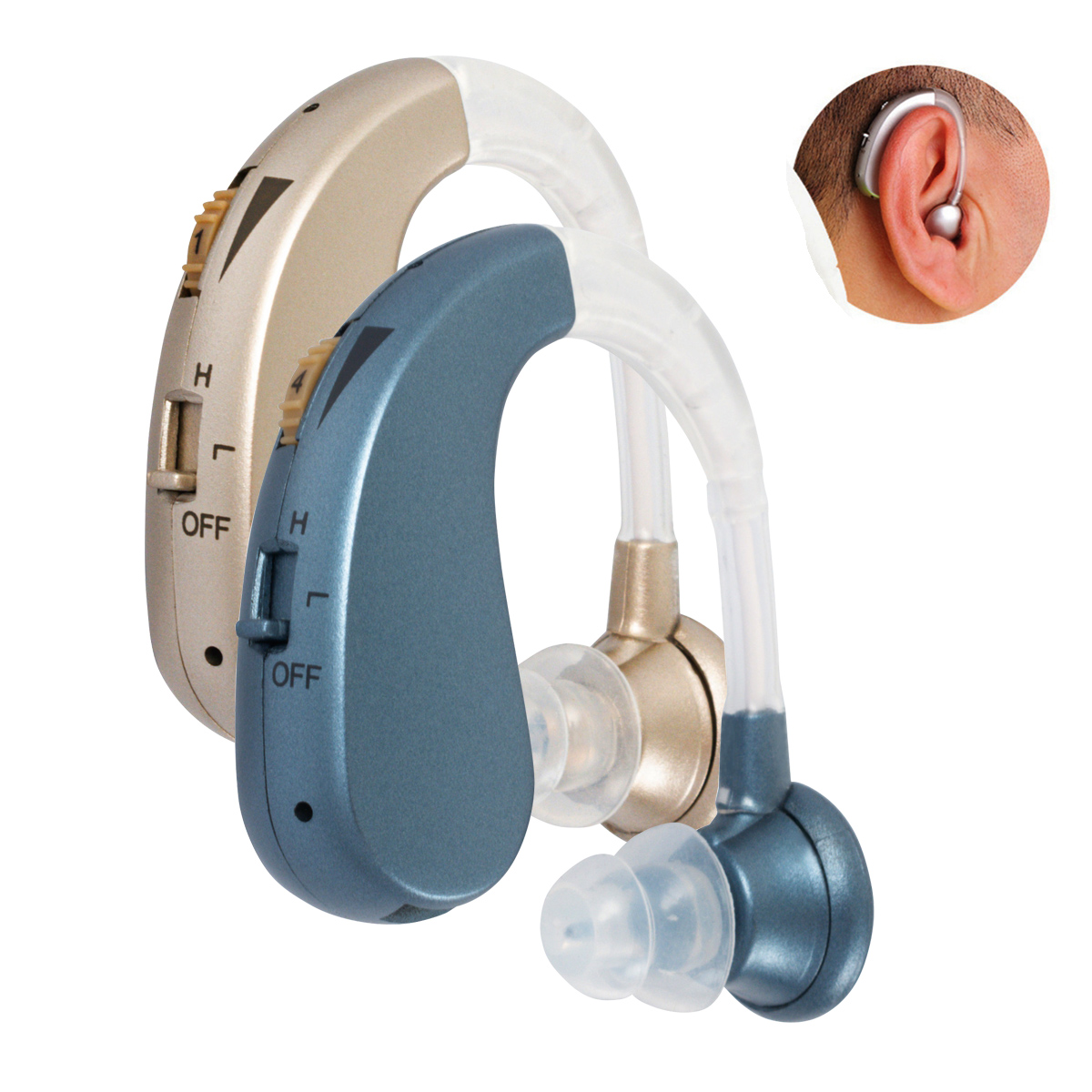 Rechargeable audiphone Mini Hearing Aid Hearing Am... – Grandado