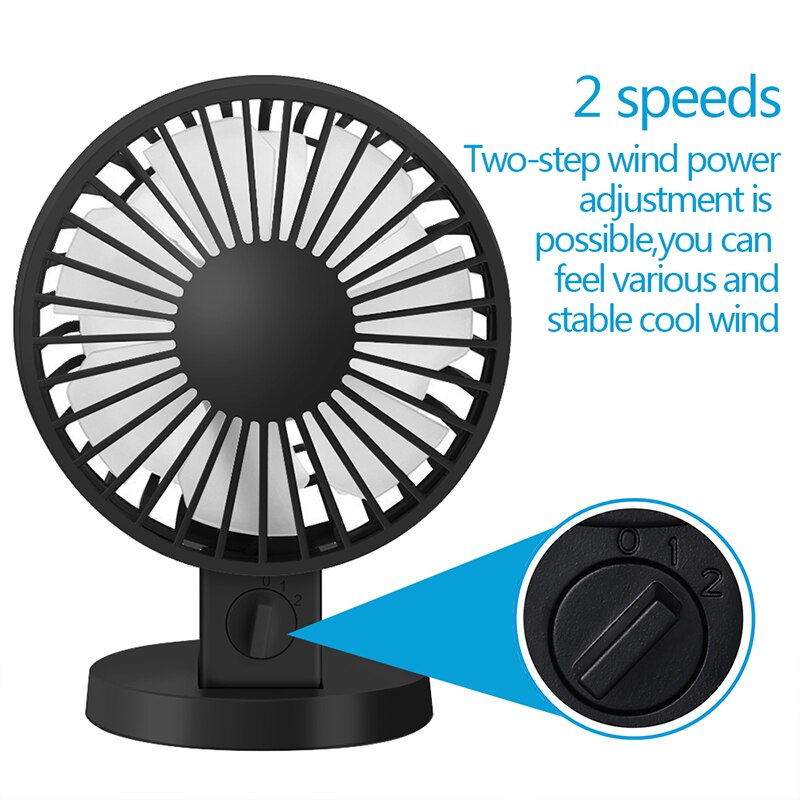 Ultra-stille Mini USB Desk Fan Office Mini Fan Sti... – Grandado