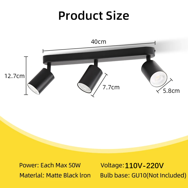 Ultra Bright Spotlight LED GU10 Shop Street Lustre... – Grandado
