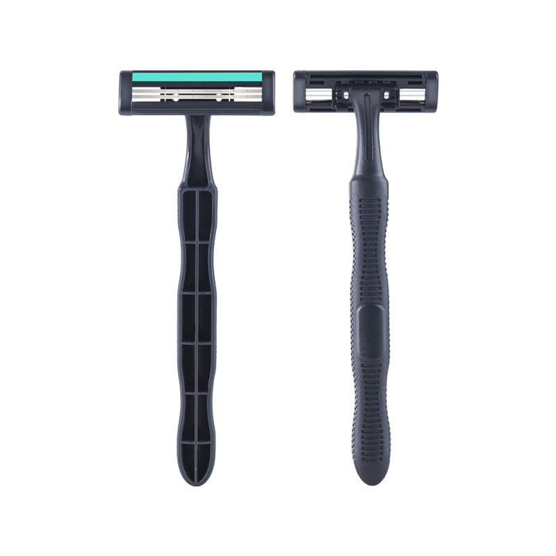 IGUETTA Razor Blades Black Disposable Razor Two-La... – Grandado