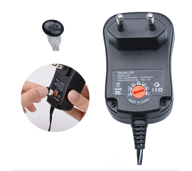 30W Universal Adaptor Charger 3V 4.5V 5V 6V 7.5V 9... – Grandado