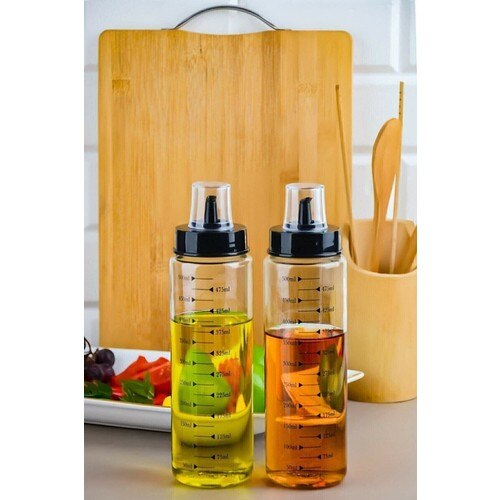 Vip Gross 2'li Borosilicate Oiler Kitchen Easy... – Grandado