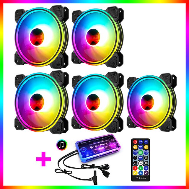 Coolmoon Licht X 12Cm Ventilator Chassis Rgb Multi... – Grandado
