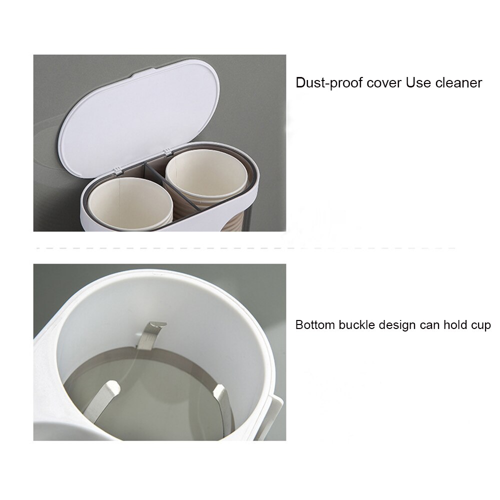 Water dispenser cup holder, disposable paper cup h... – Grandado