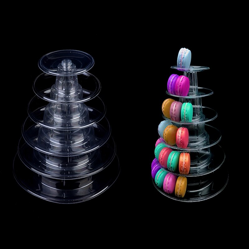Présentoir à macarons à 6 niveaux, support de tour... – Grandado