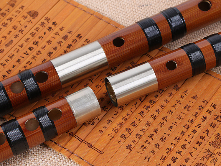 Bamboo Flute Transversal flauta Musicais Instrumen... – Grandado
