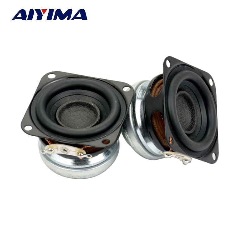AIYIMA 2 Pcs 1,5 Zoll Mini Tragbare Audio Lautspre... – Vicedeal