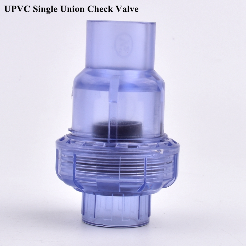 1Pc 20-63mm UPVC Transparent Check Valve, Garden W... – Grandado