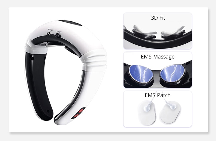 Electrode patch U shape massager with 3D intellige... – Grandado