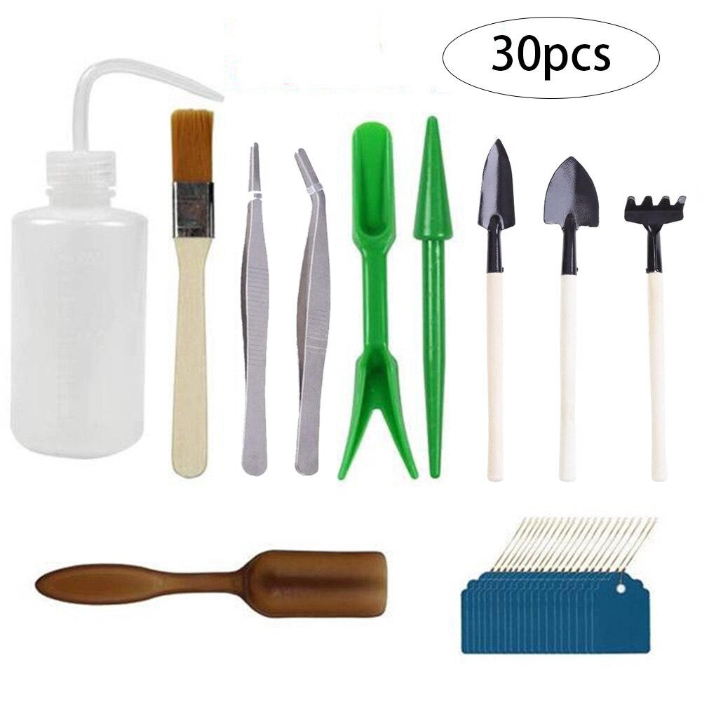 30pcs/Set Mini Gardening Tools Wood Handle Stainle... – Vicedeal