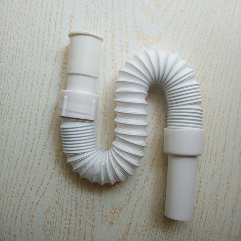 Wit Plastic Staaldraad Downpipe Universele Uitbrei... – Vicedeal