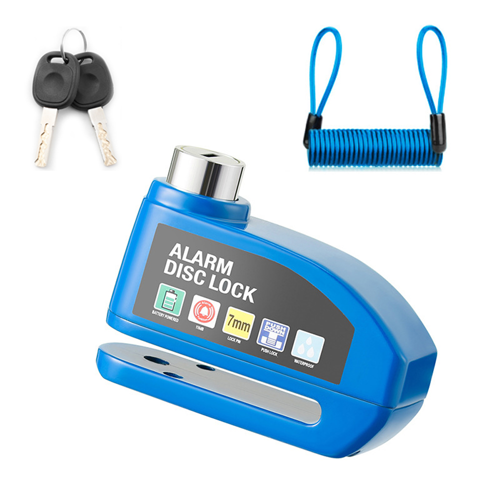Motorfiets Fietsslot 110dB Alarm Bescherming Hangs... – Vicedeal