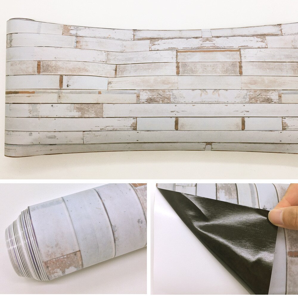 Self Adhesive Floor Tile Wood Sticker DIY Living R... – Grandado