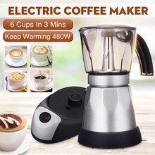 Electric Coffee Maker 6 Cups 50ml 480W Portable St... – Grandado