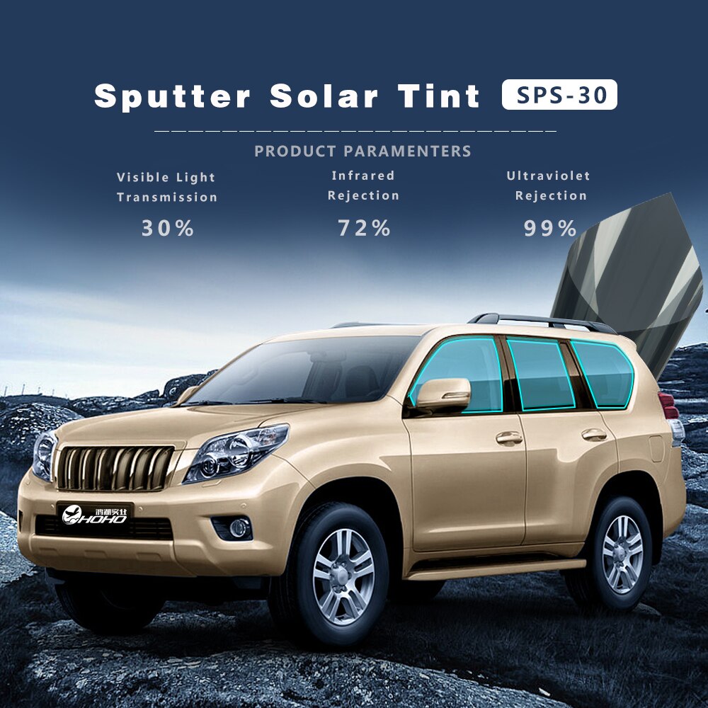 SUNICE Auto Window Tint Film 30%VLT automovil sput... – Grandado