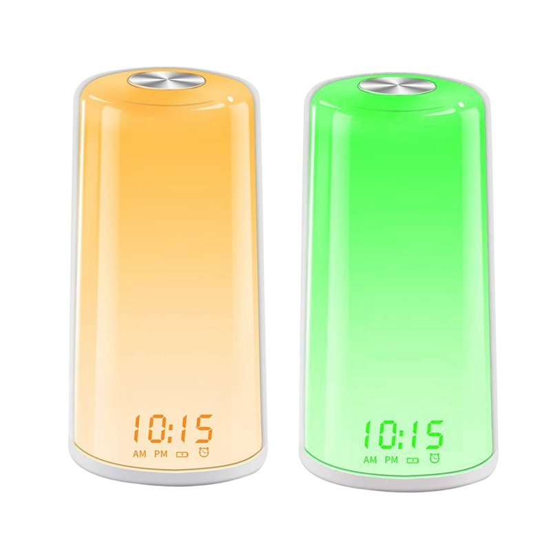 Sunrise Alarm Clock Press-Sensitive Beside Lamp wi... – Grandado