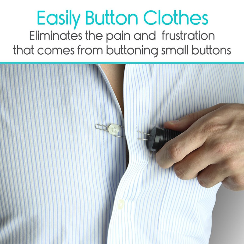 Button Hook Zipper Pull Helper Dressing Aid Assist... – Grandado
