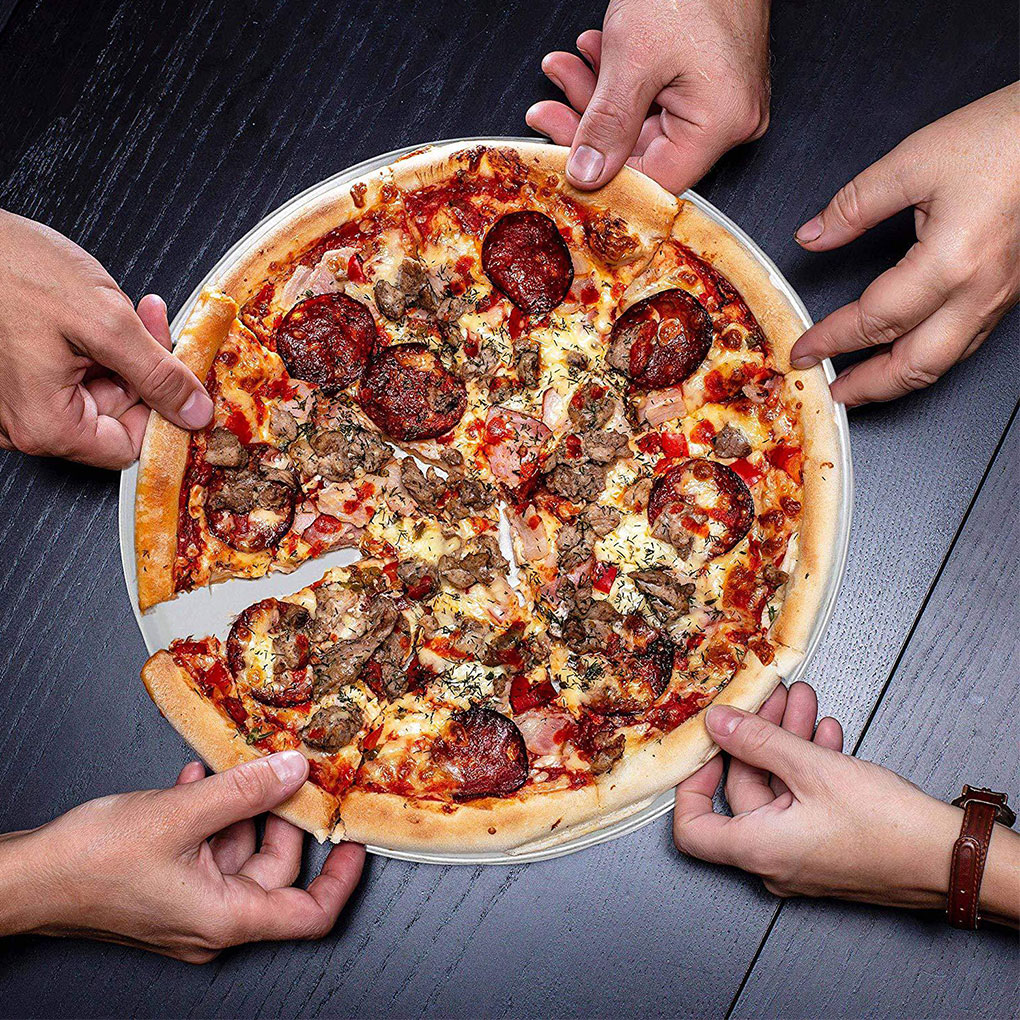 7-12 Inch Pizza Schil Aluminium Pizza Schop Met La... – Vicedeal