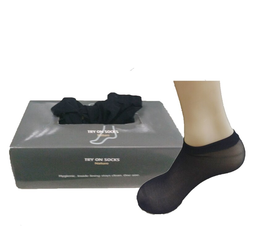 2 sets 144 pieces shoe shop per box try on socks – Grandado