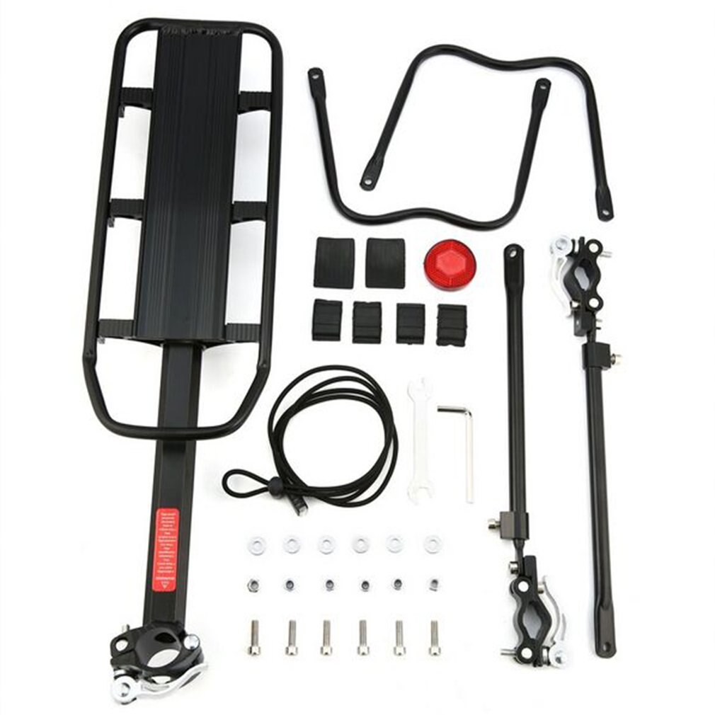 MTB Bicycle Rear Rack Seat Post Mount Pannier Lugg... – Grandado