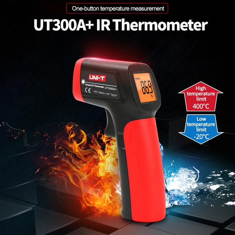 Digitale Infrarood Thermometer -20-400 ℃ UT300S UT... – Grandado