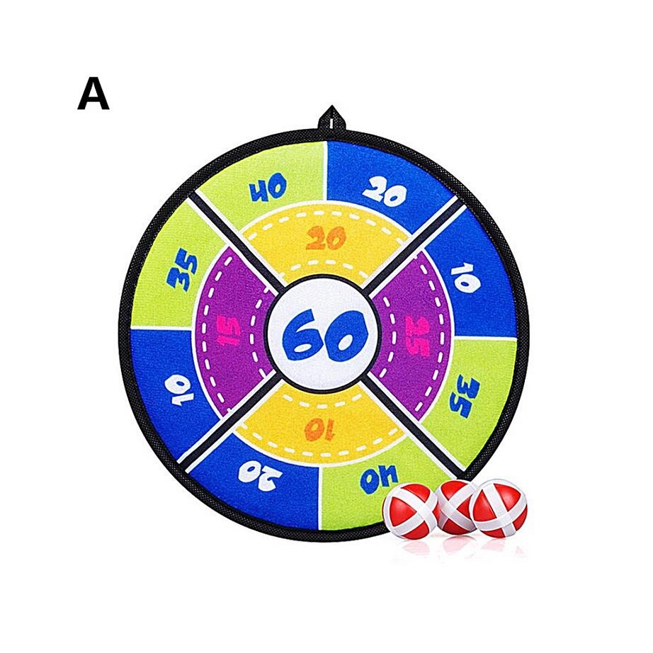 27.5cm Kids Safety Dart Board Sports Toys Sticky B... – Grandado
