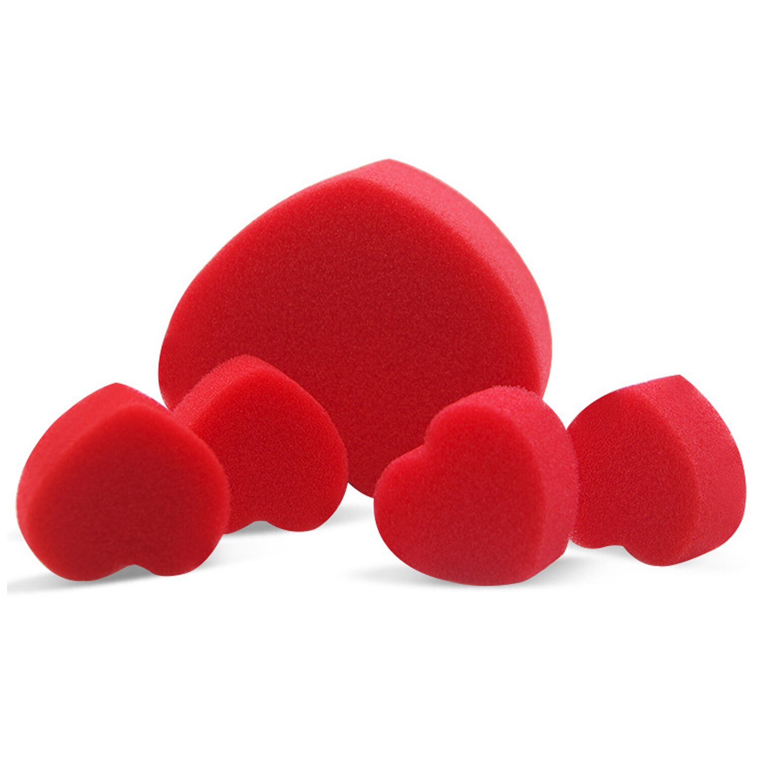 5pcs Magic Sponge Ball Magic Red Sponge Heart Love... – Grandado