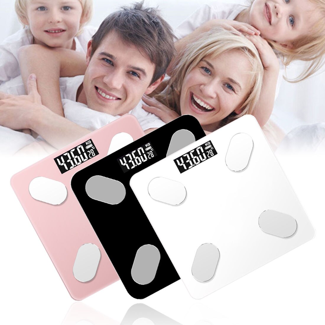 Bluetooth Body Fat Scale BMI Scale Smart Electroni... – Vicedeal