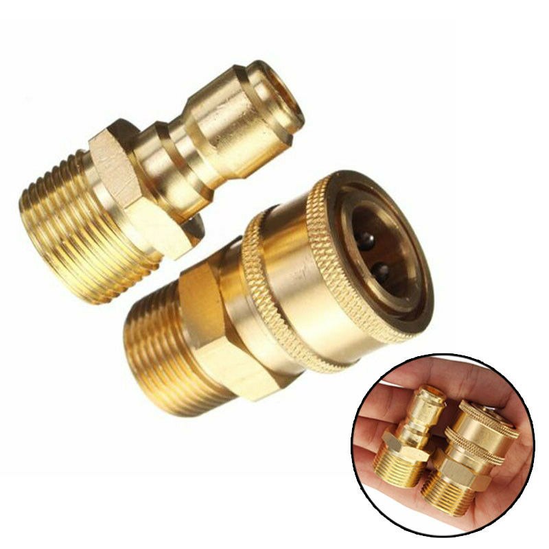 2 Pcs 3/8 M22 Druk Auto Wasmachine Quick Release A... – Vicedeal