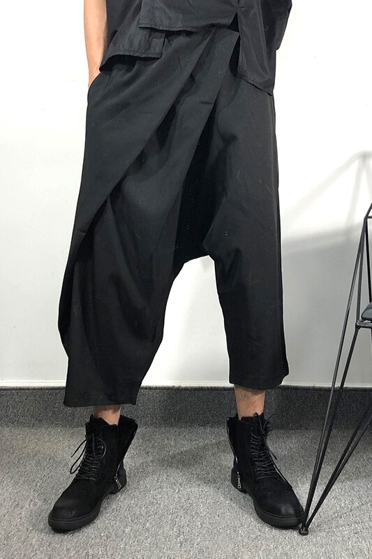 Owen Seak Mannen Casual Cross Broek Rok High Stree... – Grandado