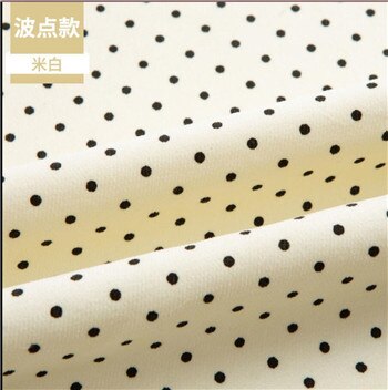 Dot print tweed corduroy fabric stretch velvet sof... – Grandado