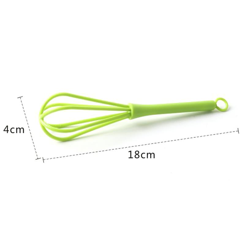 Random Color Mini Egg Whisk Plastic Cute Wire Whis... – Grandado