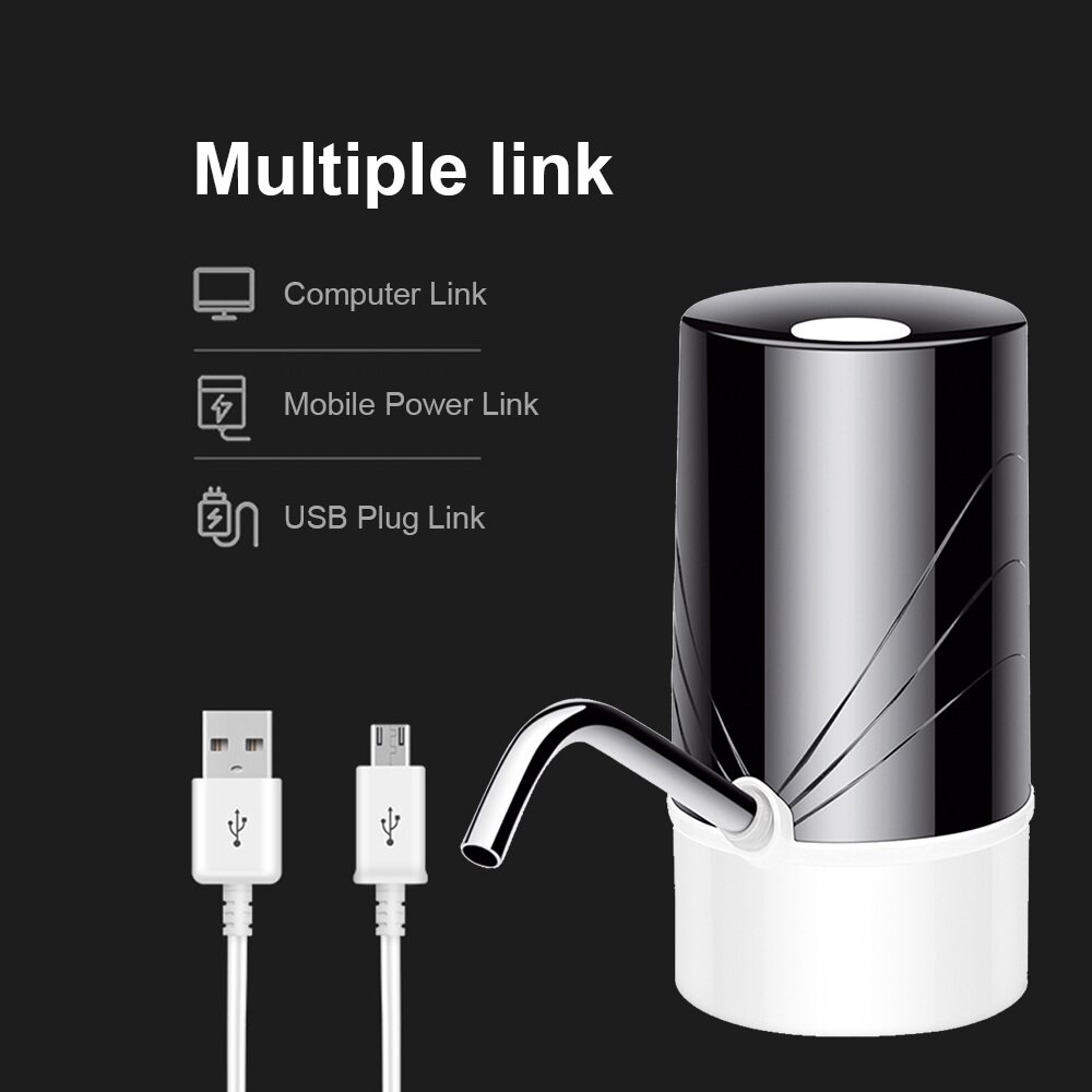 3 Colors 4W 5V Auto USB Water Pump Dispenser Smart... – Grandado