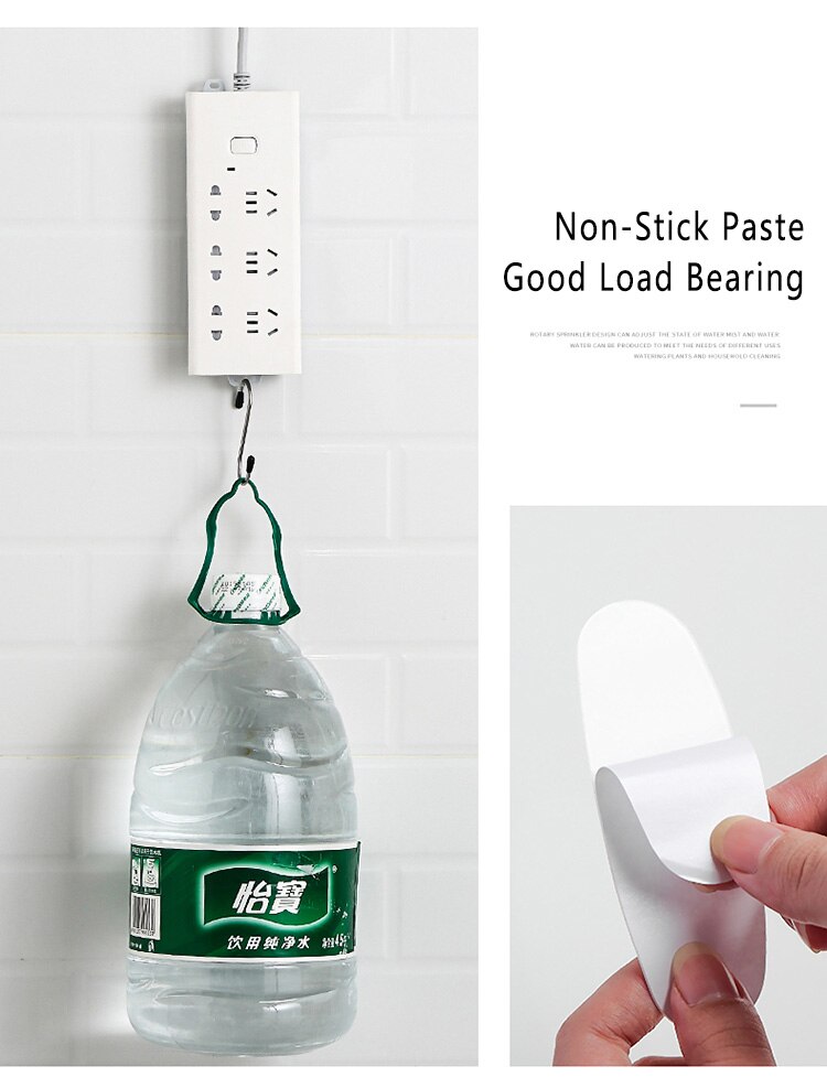 Universal Fixing Hook Adhesive Wall-Mounted Power ... – Grandado