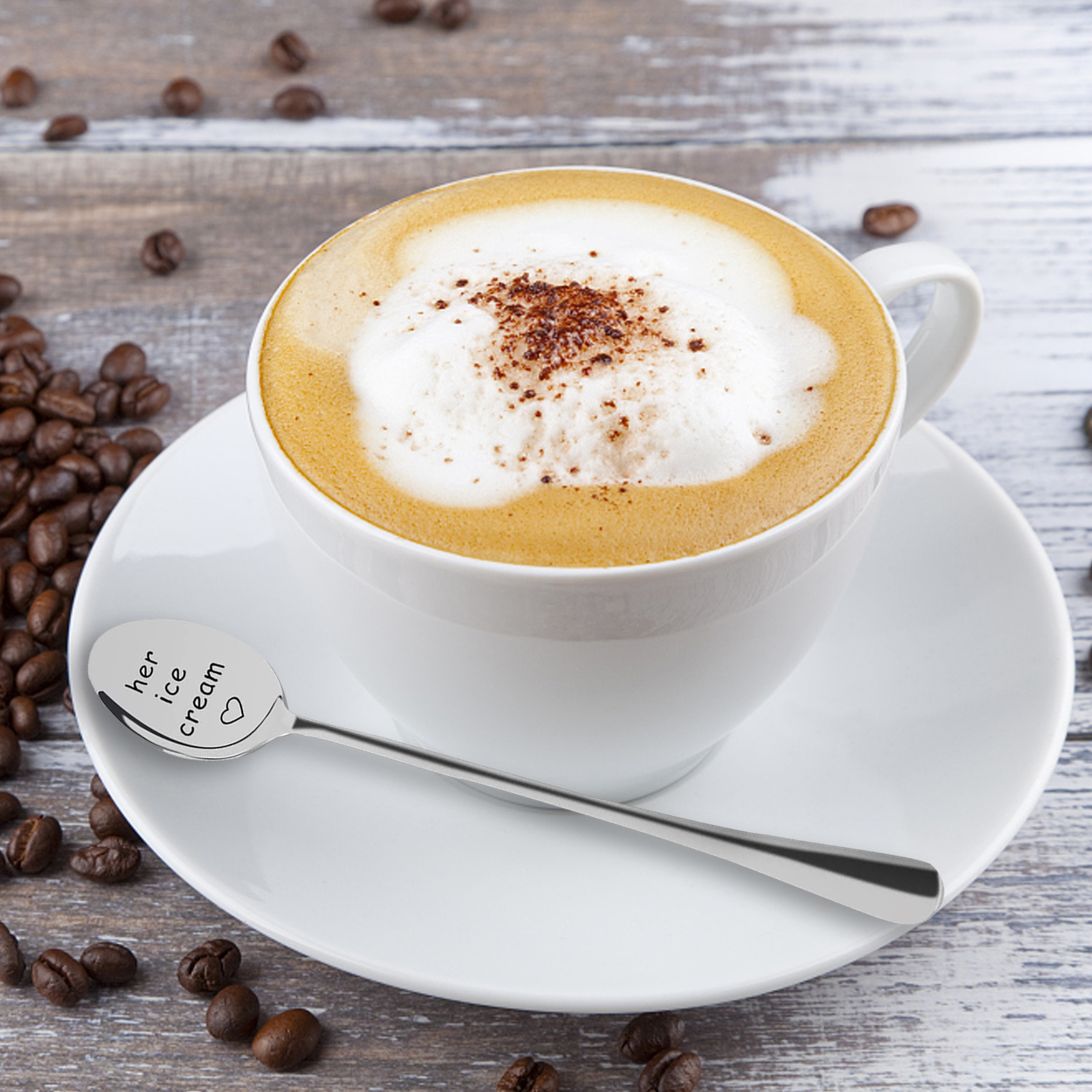 Coffee Spoons Engraved Spoons Perfect for Annivers... – Vicedeal