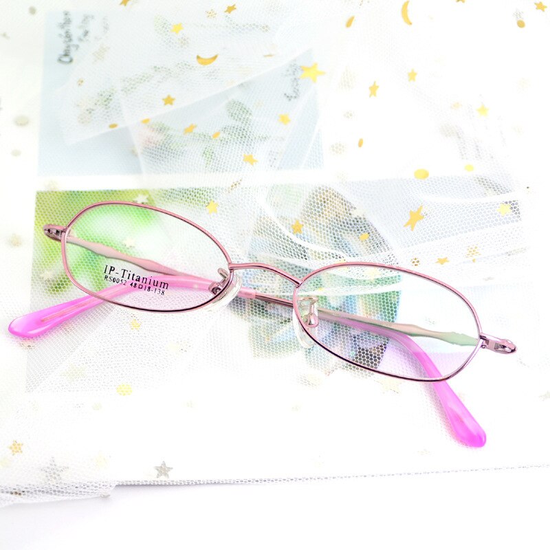 Light Full Rim Pure Titanium Small Optical Frame S... – Vicedeal