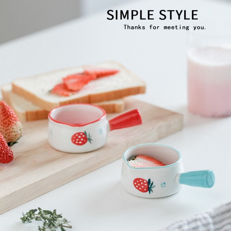 Leuke Keramische Mini Pan Melk Pot Melk Cup Met Ha... – Grandado