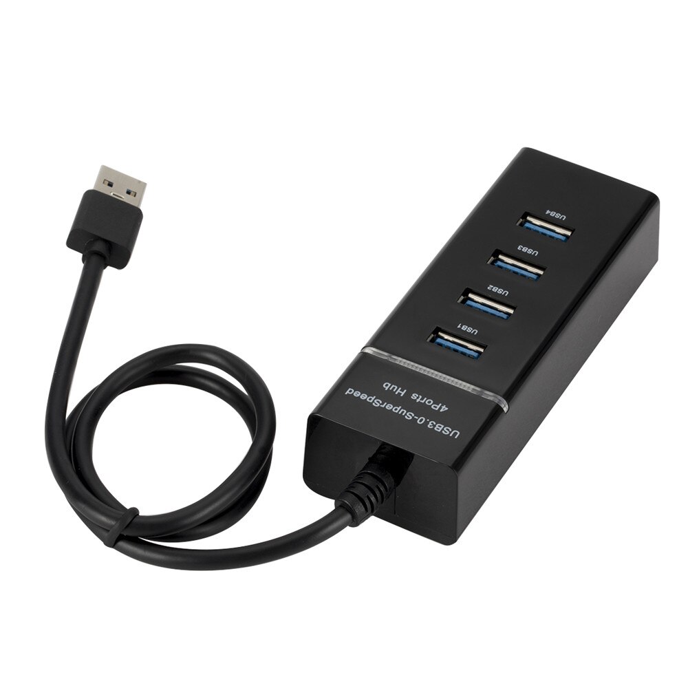 High Speed 4 Port USB 3.0 Multi HUB Splitter Expan... – Grandado