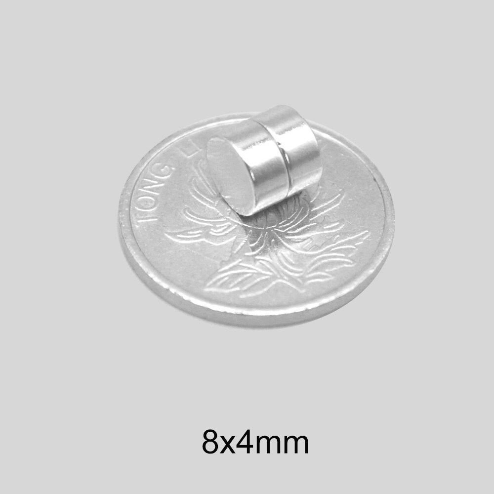 20 ~ 300Stck 8x4 Runde Starken Magnet 8mm x 4mm Gr... – Grandado