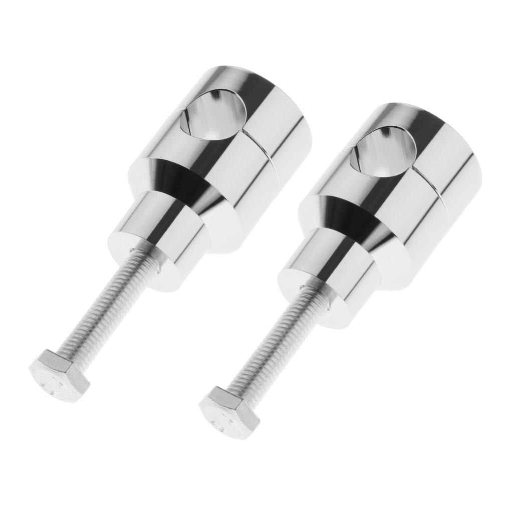 Chrome Aluminium 1 "Stuur Bar Risers Klemmen Mount... – Vicedeal