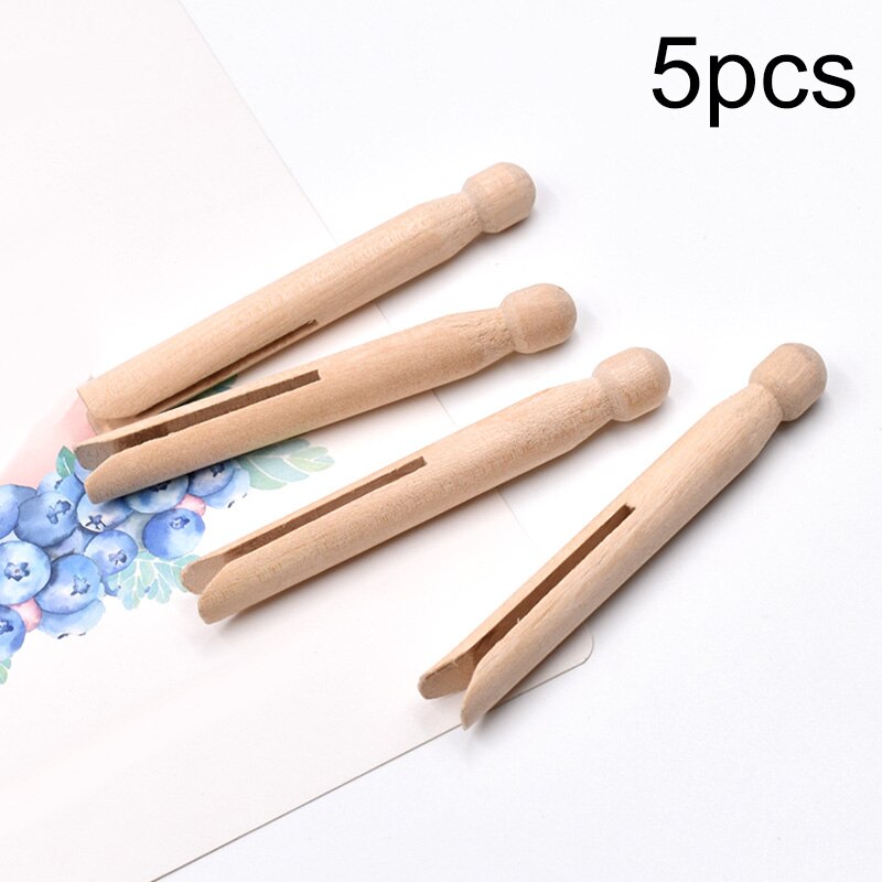 Pinzas de sellado de madera Natural para ropa, pas... – Grandado