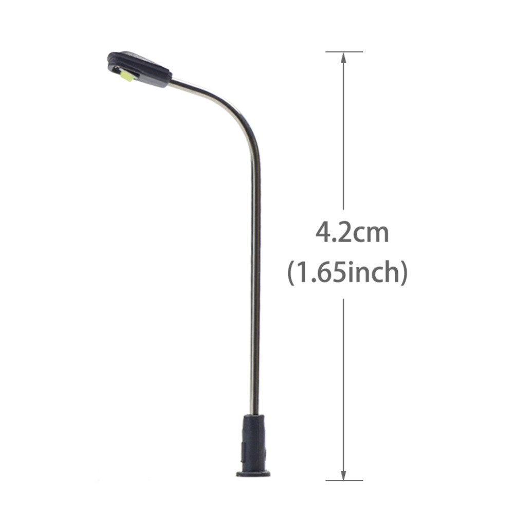 LQS05 10pcs Model Railway Train Lamp Post Street L... – Vicedeal
